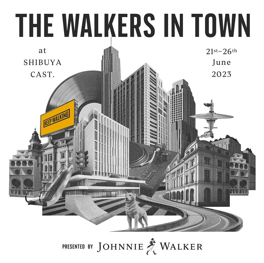 THE WALKERS IN TOWN presented by JOHNNIE WALKER | EVENT | SHIBUYA CAST ...